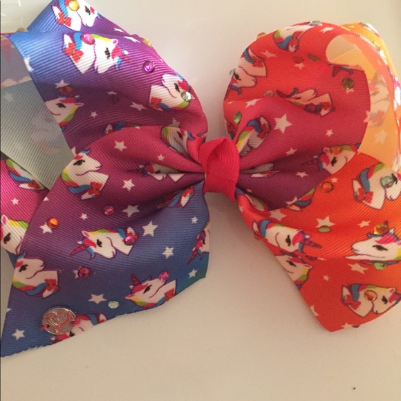 JoJo Siwa | Accessories | Jojo Siwa Rainbow Unicorn Bow | Poshmark